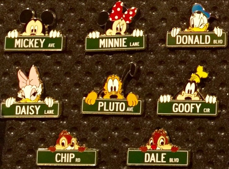 Disney Streets/Disney Parks - Street Signs Mystery Box